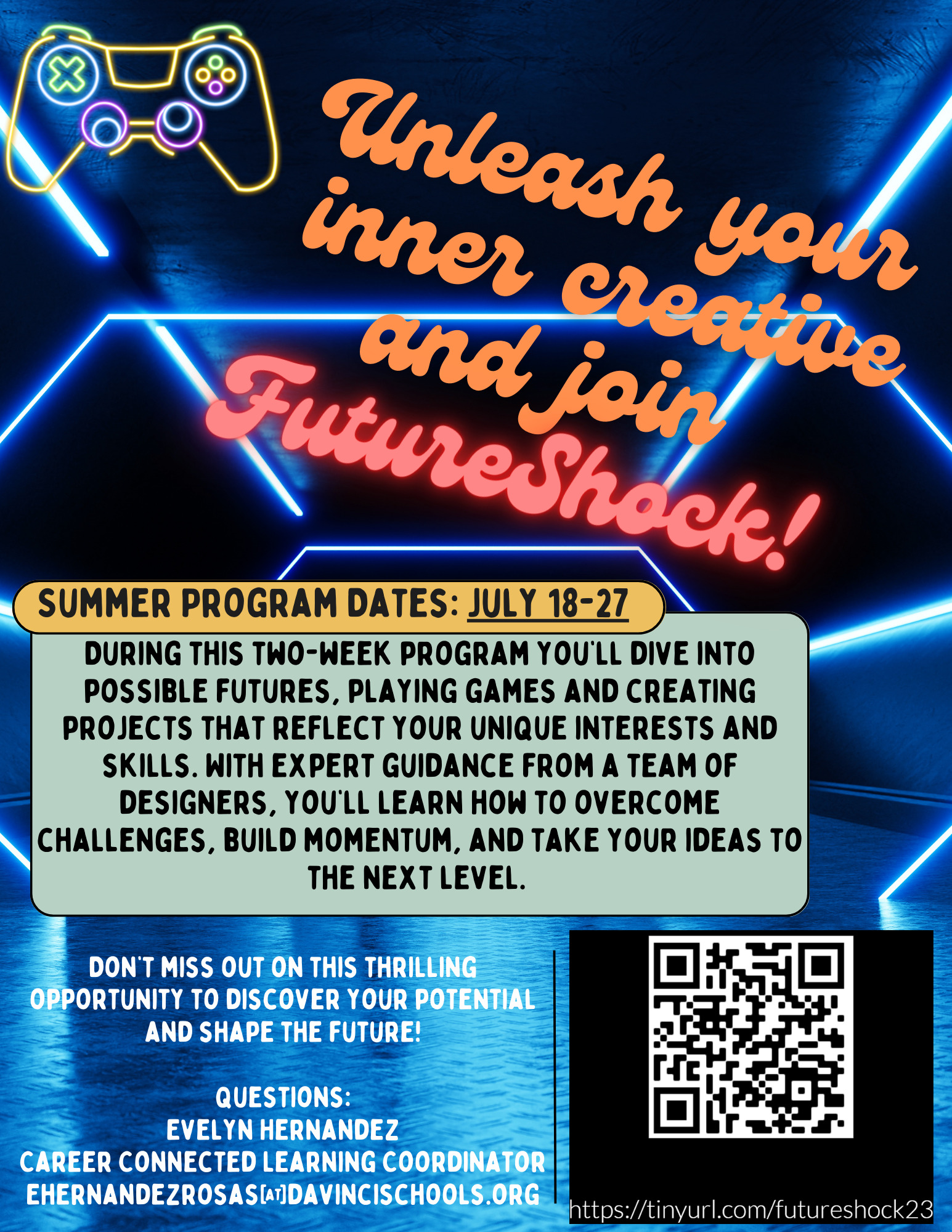 Summer Program – Da Vinci Connect High